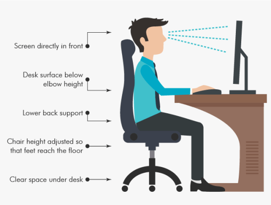 Desk Height: How High Should My Desk Be? | Brother Australia
