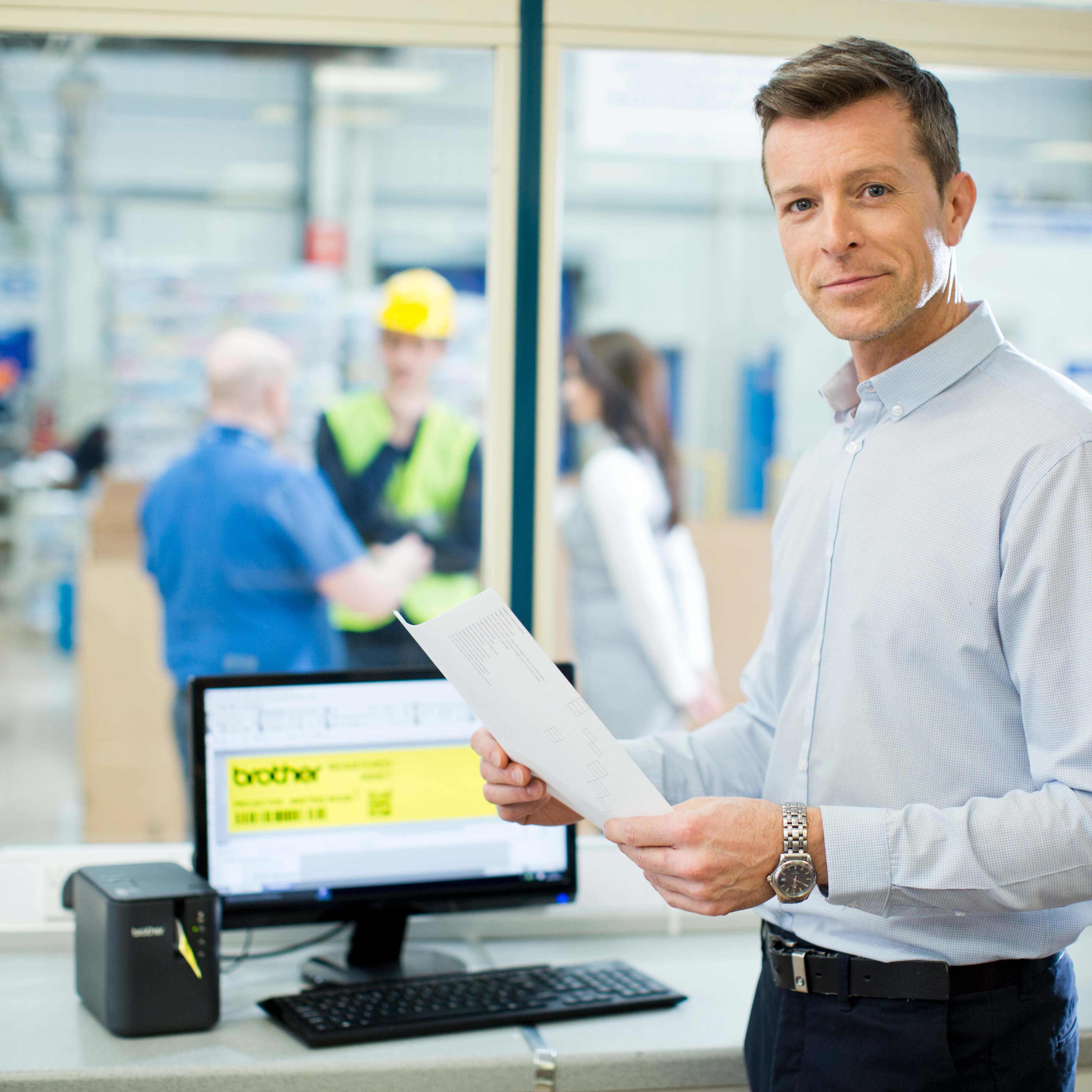 PT-P900W Professional Desktop Label Printer | Brother Australia