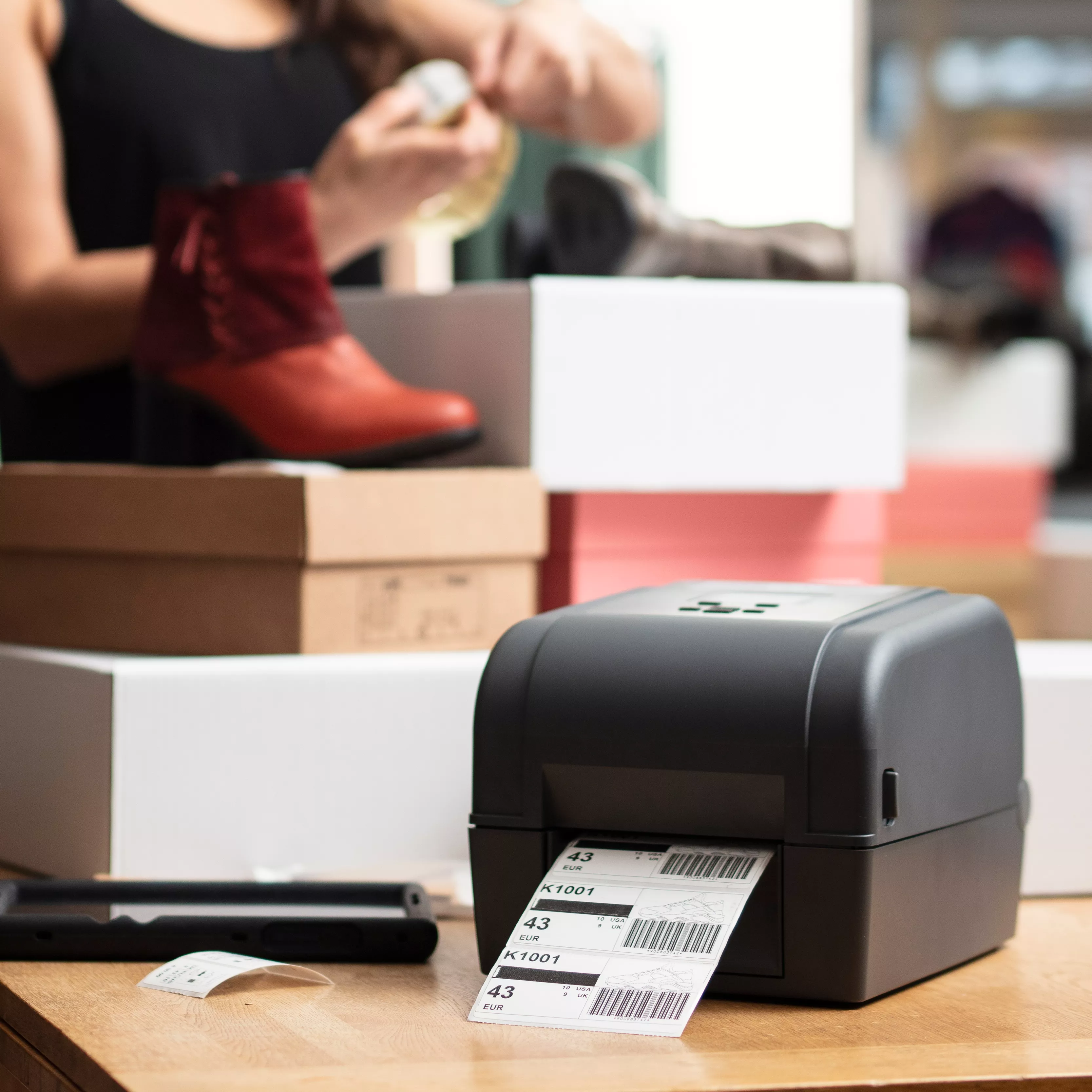 TD-4520TN Thermal Transfer Label Printer | Brother Australia