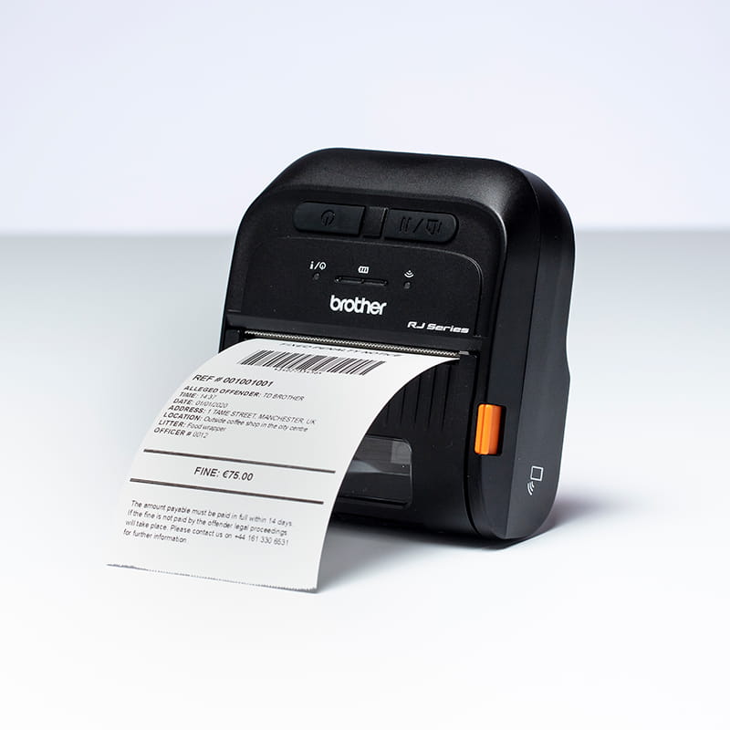 RJ-3035B Portable Receipt Printer -Bundle-Pack | Brother Australia