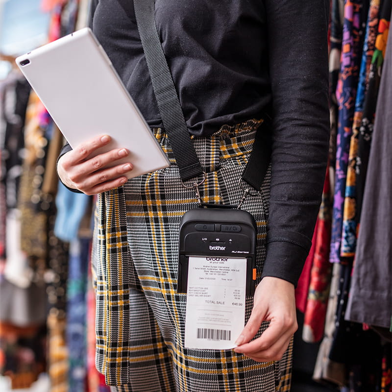 RJ-3035B Portable Receipt Printer -Bundle-Pack | Brother Australia