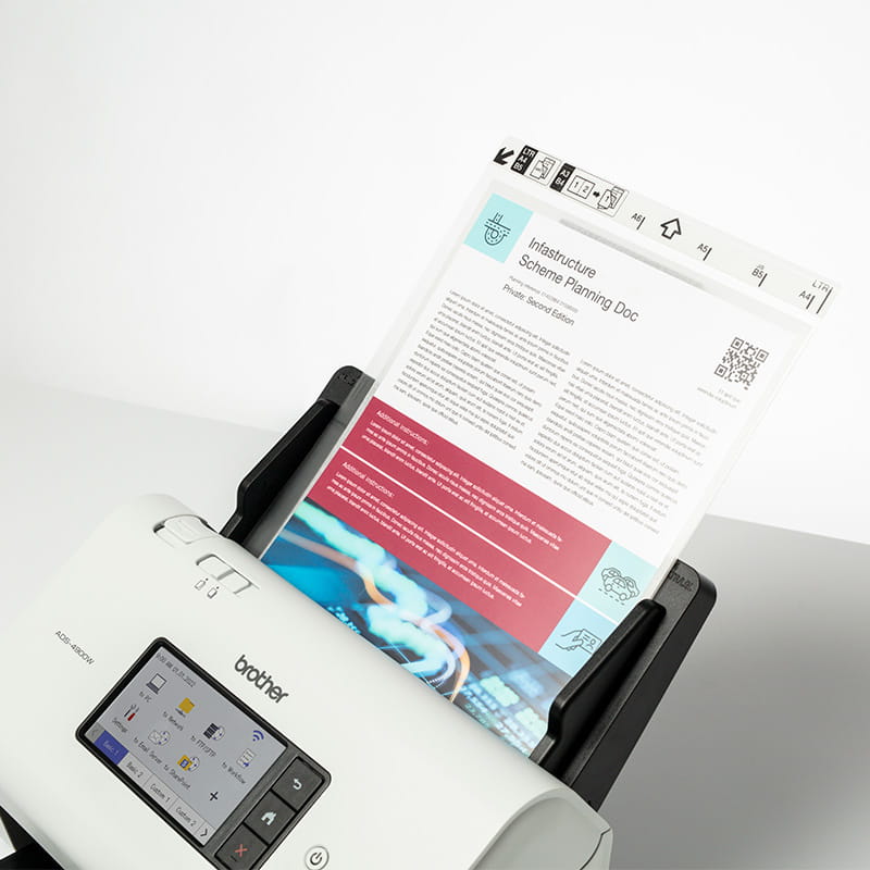 ADS-4900W Professional Desktop Document Scanner | Brother Australia