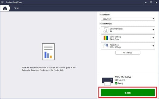 FAQ: How do I scan multiple pages into PDF using iPrint & Scan (Windows and Mac) | Brother Australia